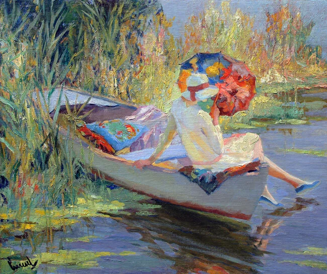 EDWARD CUCUEL PAINTINGS FOR SALE | Mark Murray Fine Paintings